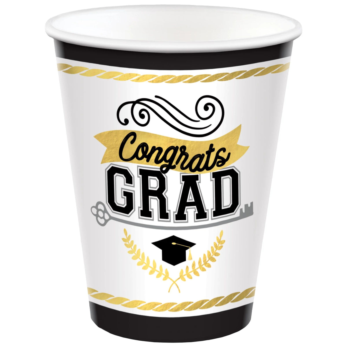 Congrats Grad 9 oz. Cups – HornerNovelty
