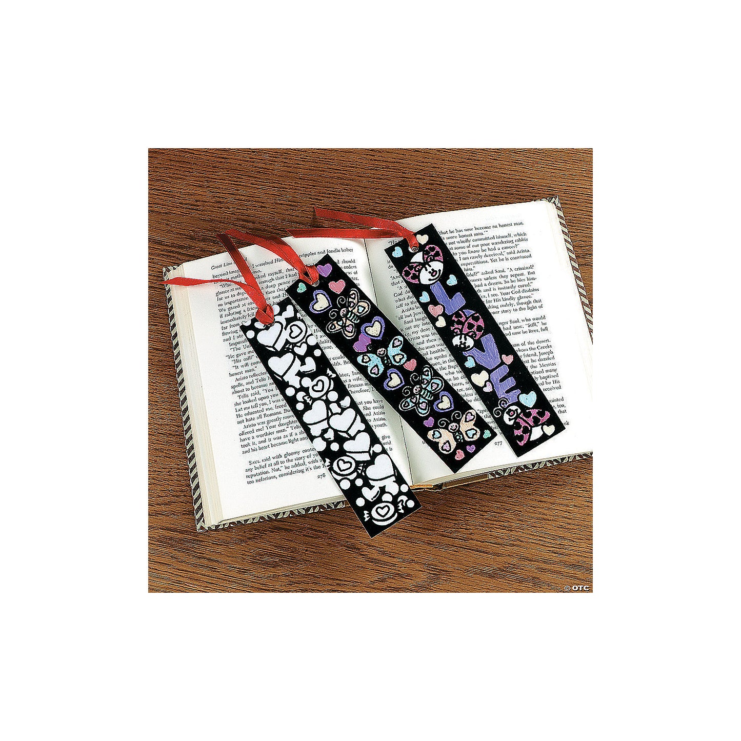 CYO Fuzzy Valentine Bookmarks - 12ct. – HornerNovelty