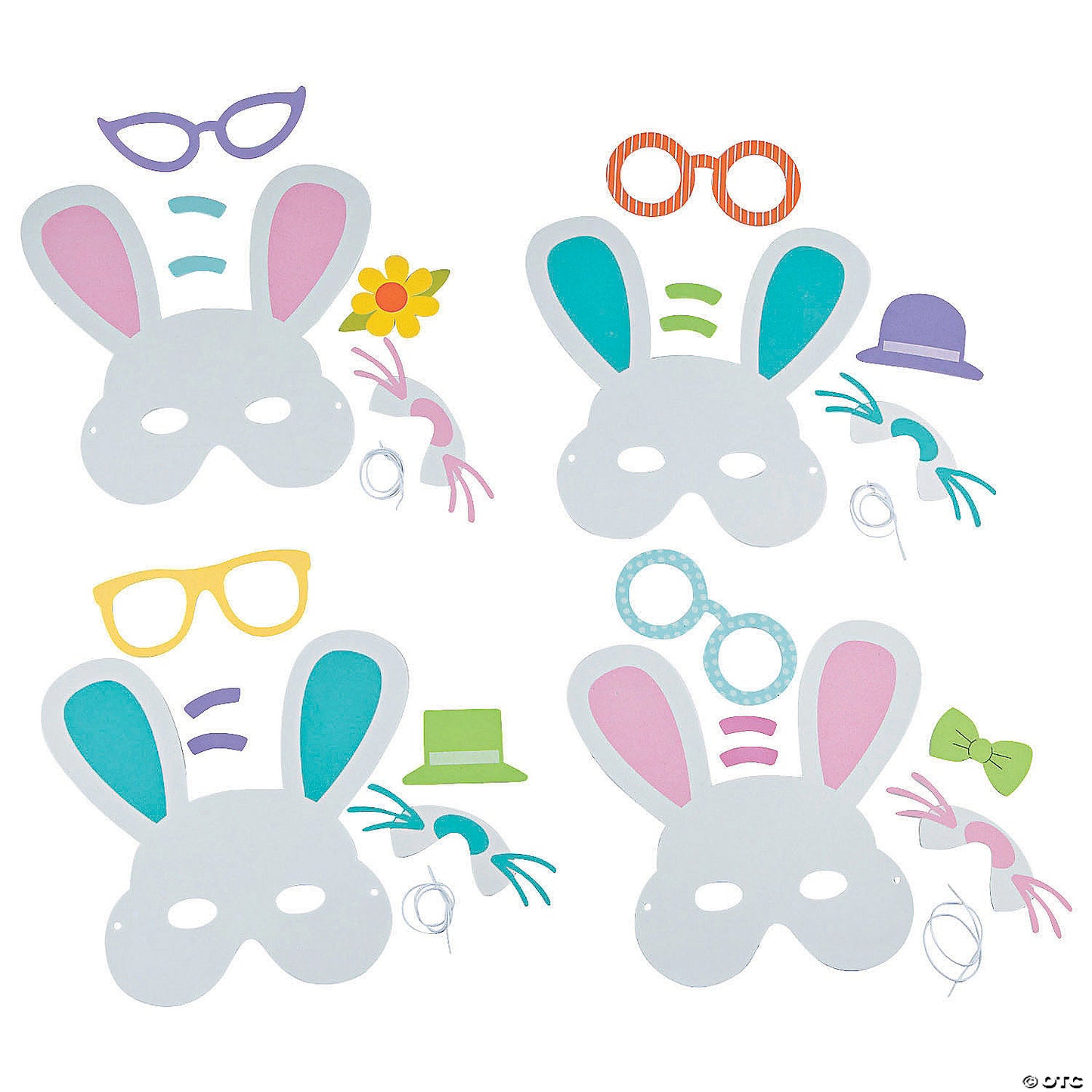 Easter Bunny Mask Craft Kit – HornerNovelty