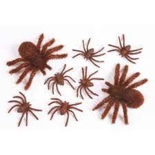 Brown Fuzzy Spider Set – HornerNovelty