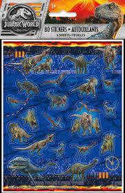 Jurassic World Stickers – HornerNovelty