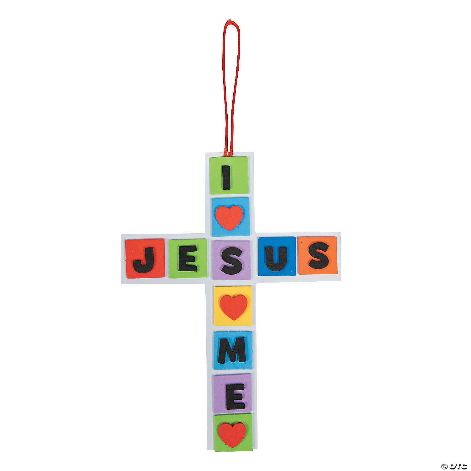 I Love You Jesus Cross Craft Kit – HornerNovelty
