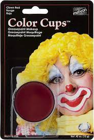Clown Red Color Cup Greasepaint Makeup – HornerNovelty