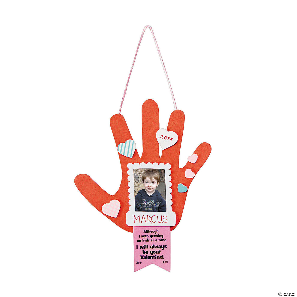 Valentine Handprint Frame Craft Kit – HornerNovelty