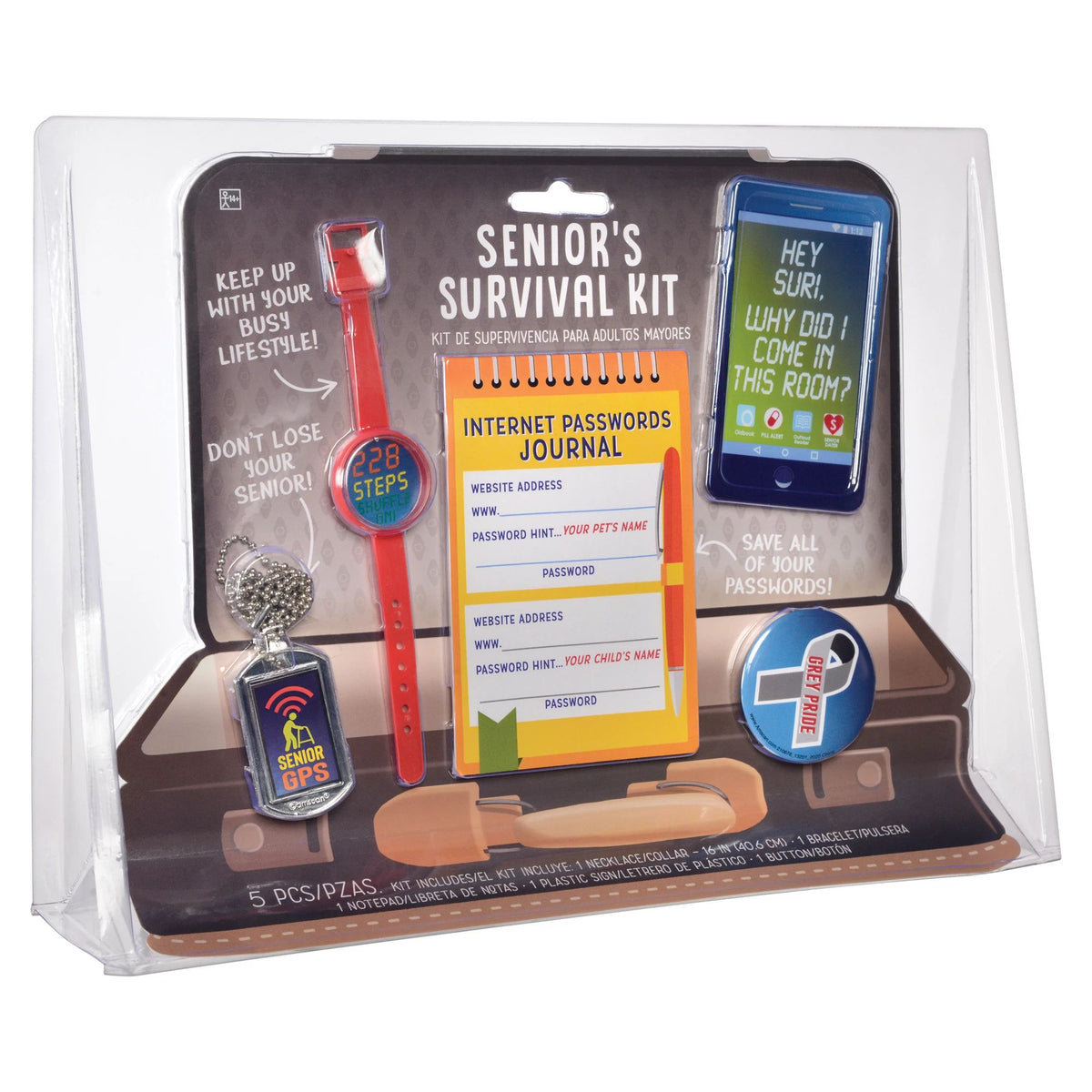 SENIORS SURVIVAL KIT GAG GIFT – HornerNovelty