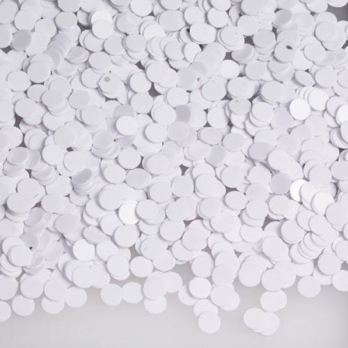 WHITE DOT CONFETTI 4OZ – HornerNovelty