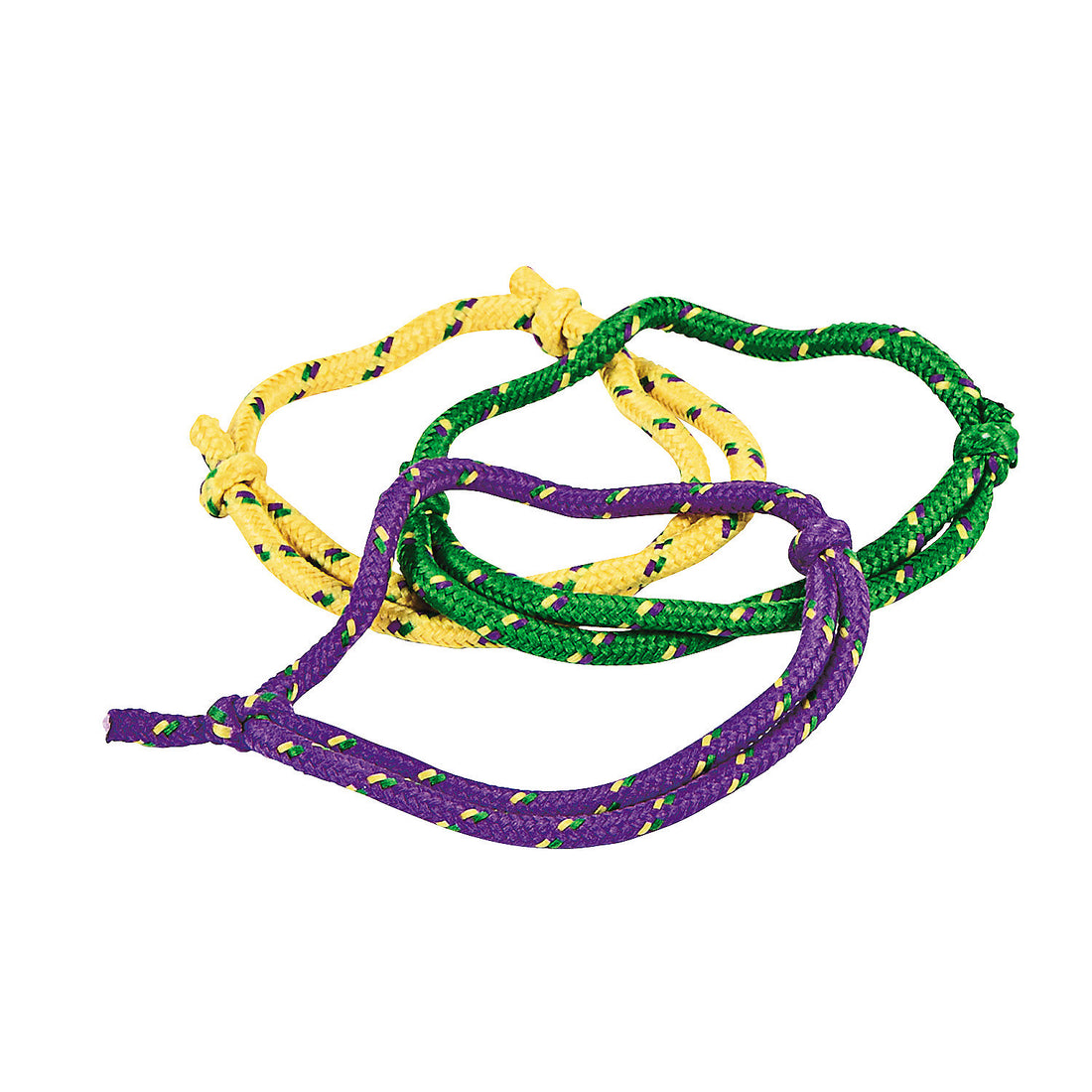 Mardi Gras Friendship Rope Bracelets – HornerNovelty