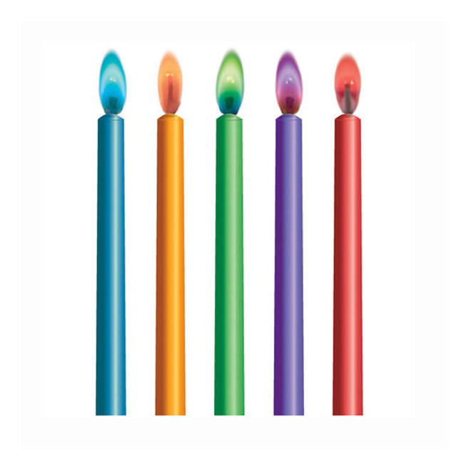 COLOR FLAME BIRTHDAY CANDLES – HornerNovelty
